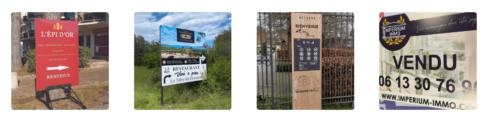 Pour créer votre signalétique agence immobilière, contactez PANO [Ville]